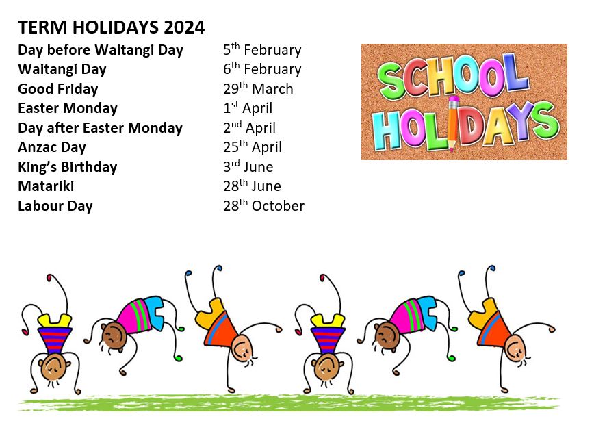 Important Dates - Royal Road School